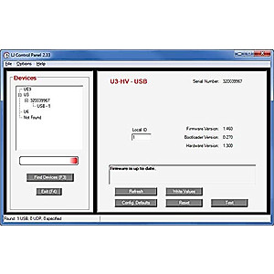 U3-HV USB DAQ Device with 4 Dedicated High-Voltage (±10V) Analog Inputs, 12 Flexible I/O for Analog and Digital Data Acquisition of Sensors, Controlling Relays, Automation and Timers