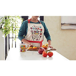 Enesco Our Name is Mud Mom of the Year Trophy Coffee Mug, 16 Ounce, Multicolor