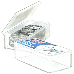 Stay Fresh Cream Cheese Container For Fridge Clear Plastic for Cream Cheese, Dishwasher Safe, BPA Free — Cheese Dish for your Pantry, Counter, Refrigerator