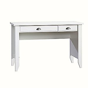 Sauder Shoal Creek Computer Desk, Soft White finish