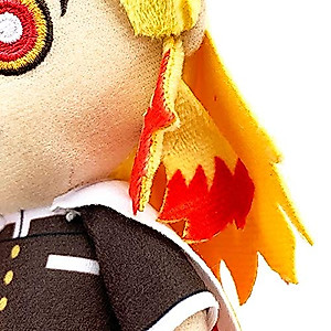 Bandai Demon Slayer Kimetsu no Yaiba Chibi Plush - Kyojuro Rengoku