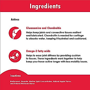 Joint MAX Triple Strength EQ GRANULES for Horses - Support Joint Health - Glucosamine, Chondroitin - Vitamins, Minerals, Omega 3 Fatty Acids, Antioxidants - 180 Doses