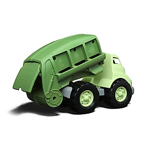 Green Toys Recycling Truck, Green CB - Pretend Play, Motor Skills, Kids Toy Vehicle. No BPA, phthalates, PVC. Dishwasher Safe, Recycled Plastic, Made in USA.