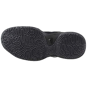 adidas Boy's Mad Bounce J Basketball Shoe, Utility Black/Black/Grey, 6.5 M US Big Kid