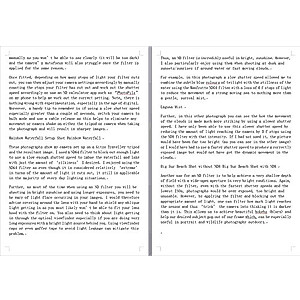 SIOTI Square Filter Kit 4X6'' (100X150mm) with ND2 & ND4 & ND8 & ND16 for Cokin Z Lee Hitech Sioti Holder (ND)