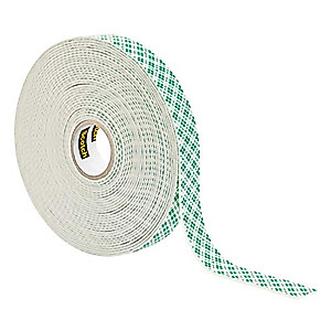 Scotch Indoor Mounting Tape, 3/4-in x 350-in, White, Holds up to 2 lbs, 1-Roll (110-Long)