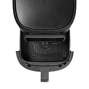 Kalorik VIVID TOUCH 7 Quart High-Resolution Touchscreen Air Fryer with Window, Stainless-Steel