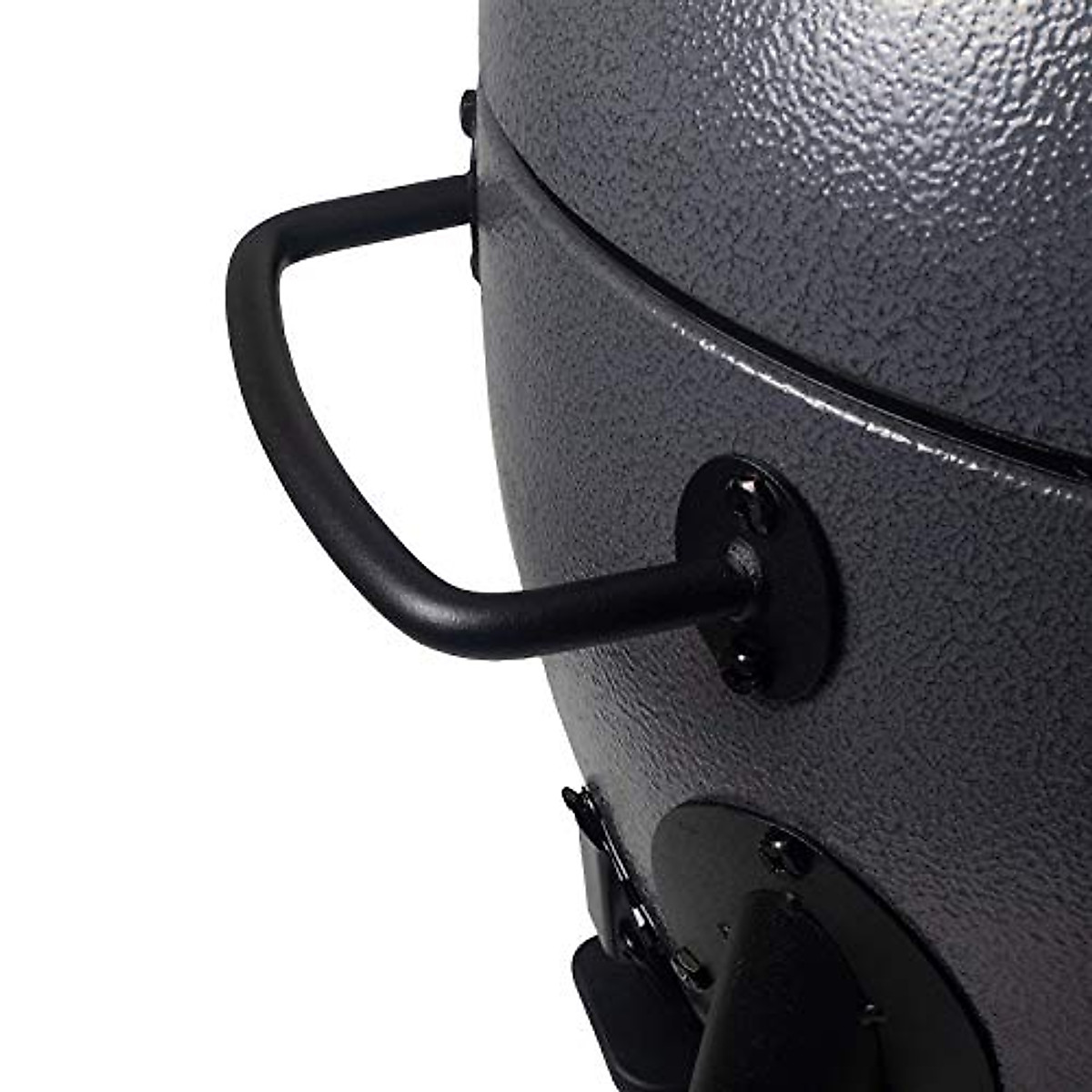 Char-Griller® AKORN® Jr. Portable Kamado Charcoal Grill and Smoker with Cast Iron Grates and Locking Lid with 155 Cooking Square Inches in Ash, Model E86714