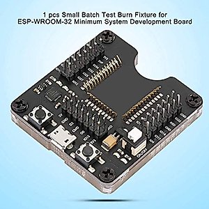 1 pcs ESP-WROOM-32 Adapter, Small Batch Test Burn Fixture Test Board Burn Fixture for ESP-WROOM-32 Minimum System Development Board 27g/1.0oz