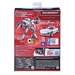 Transformers Toys Studio Series 78 Deluxe Class Revenge of The Fallen Sideswipe Action Figure - Ages 8 and Up, 4.5-inch