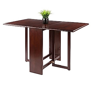 Winsome Wood Clara Dining Table, Walnut