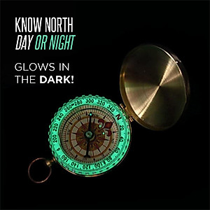 PayPie Camping Survival Compass Glow in The Dark Military Compass Survival Gear