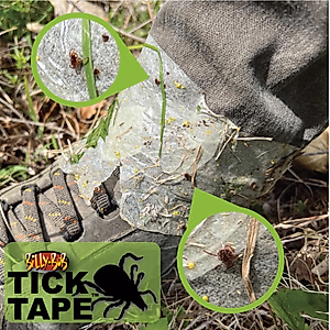 BILLY-BOB Tick Tape (2 Pack) - Stop Ticks in Their Tracks
