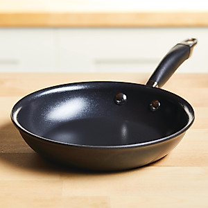 Anolon Advanced Home Hard-Anodized Nonstick Skillets (8.5-Inch, Onyx)