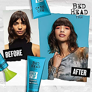 Bed Head by TIGI Back It UpTM Texturizing Cream for Shape and Texture 125ml (Pack of 3)