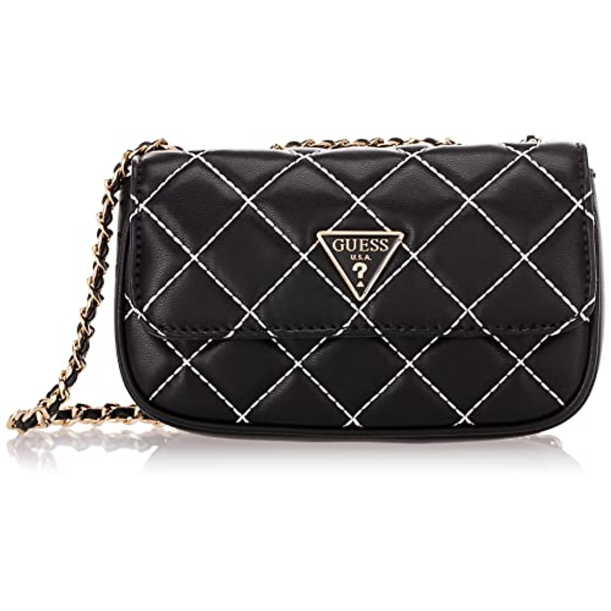 GUESS Cessily Micro Mini, Black Multi