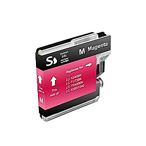 Sherman Inks and Toner Cartridges 16 Pack Brother LC71 LC 71/LC75 LC 75 Ink Cartridge 4 Black, 4 Cyan, 4 Magenta, 4 Yellow Multipack Compatible Replacement for Inkjet Printers: DCP-J525W, DCP-J725DW, DCP-J925DW, MFC-J280W, MFC-J425W, MFC-J430W, MFC-J435W,