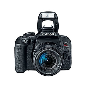 Canon EOS Rebel T7i US 24.2 Digital SLR Camera with 3-Inch LCD, Black (1894C002)