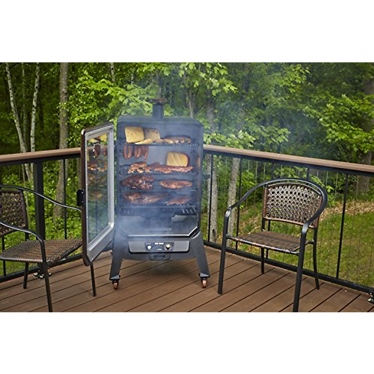 Pit Boss Grills 77550 5.5 Pellet Smoker, 850 sq inch, Copper