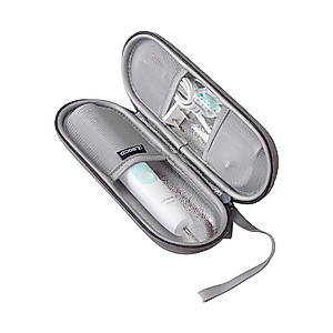 RLSOCO Hard Case for Philips Sonicare ProtectiveClean 4100/5100/6100/1100/6500/7500 Electric Toothbrush & Works With Oral-B Pro 1000 / Pro-Health/Pro 5000 / Pro 3000 / Pro 1500 Electric Toothbrush