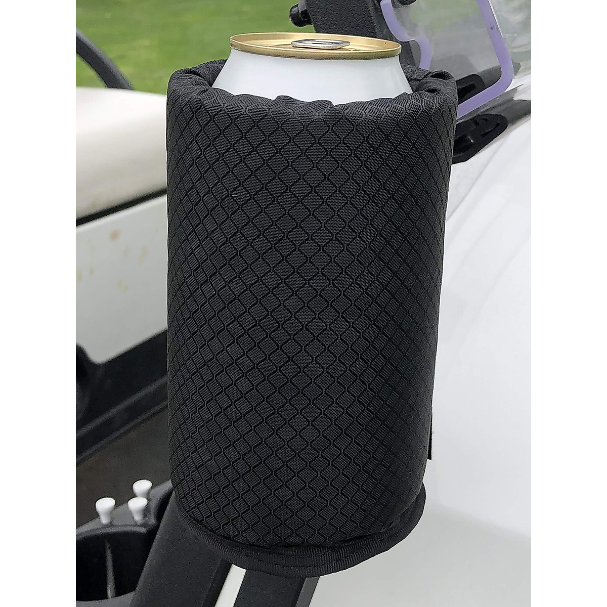Bushwhacker Magnetic Insulated 16oz Can 20oz Bottle Cooler - Great for Golf Carts Toolbox Forklift Tractor Bus Lawnmower Accessory Holder Organizer Bottle Sleeve Cozy Drink 16 oz Ounce 20 oz