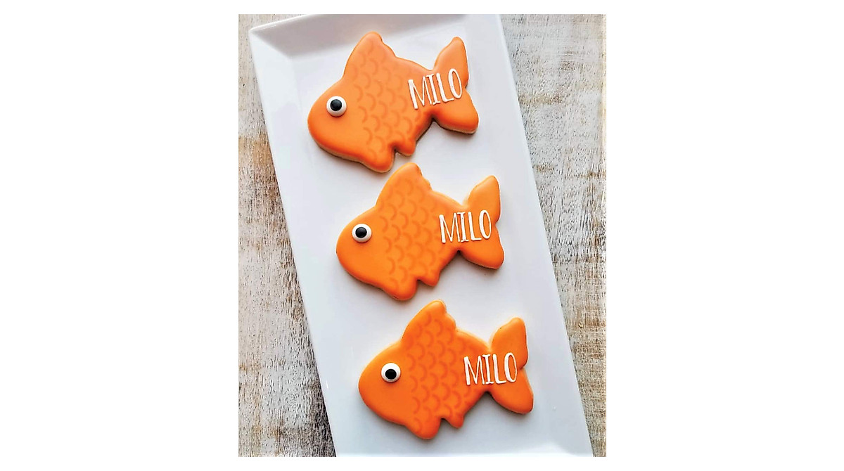 Cute Gold Fish Cookie Cutter - Perfect for Aquatic Treats