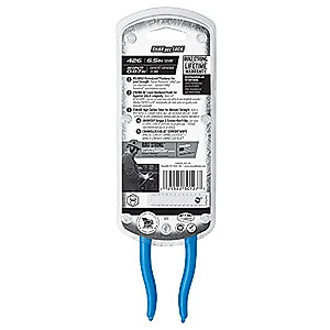 Channellock 426 6.5-Inch Straight Jaw Tongue&Groove Pliers|Groove Joint Plier with Comfort Grips|0.87-Inch Jaw Capacity|Laser Heat-Treated 90░ Teeth|Forged High Carbon Steel,Black,Blue,Silver