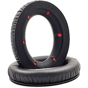 Cloud Revolver Ear Pads, Replacement Ear Cushion Earpads Cups Muffs Protein Leather Foam Pillow Cover Repair Parts for Kingston HyperX Cloud Revolver/Revolver S Gaming Headsets - Black