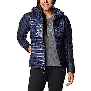 Columbia Women's Labyrinth Loop Hooded Jacket, Nocturnal/Dark Nocturnal, Medium