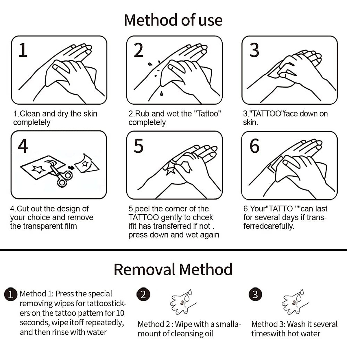 Temporary Tattoos for Kids, Thanksgiving Day Tattoos 133PCS Waterproof Body Stickers, Cute Cartoon Arm Face Fake Tattoo, Holiday Party Favor Supplies Decorations Kits for Women Adults