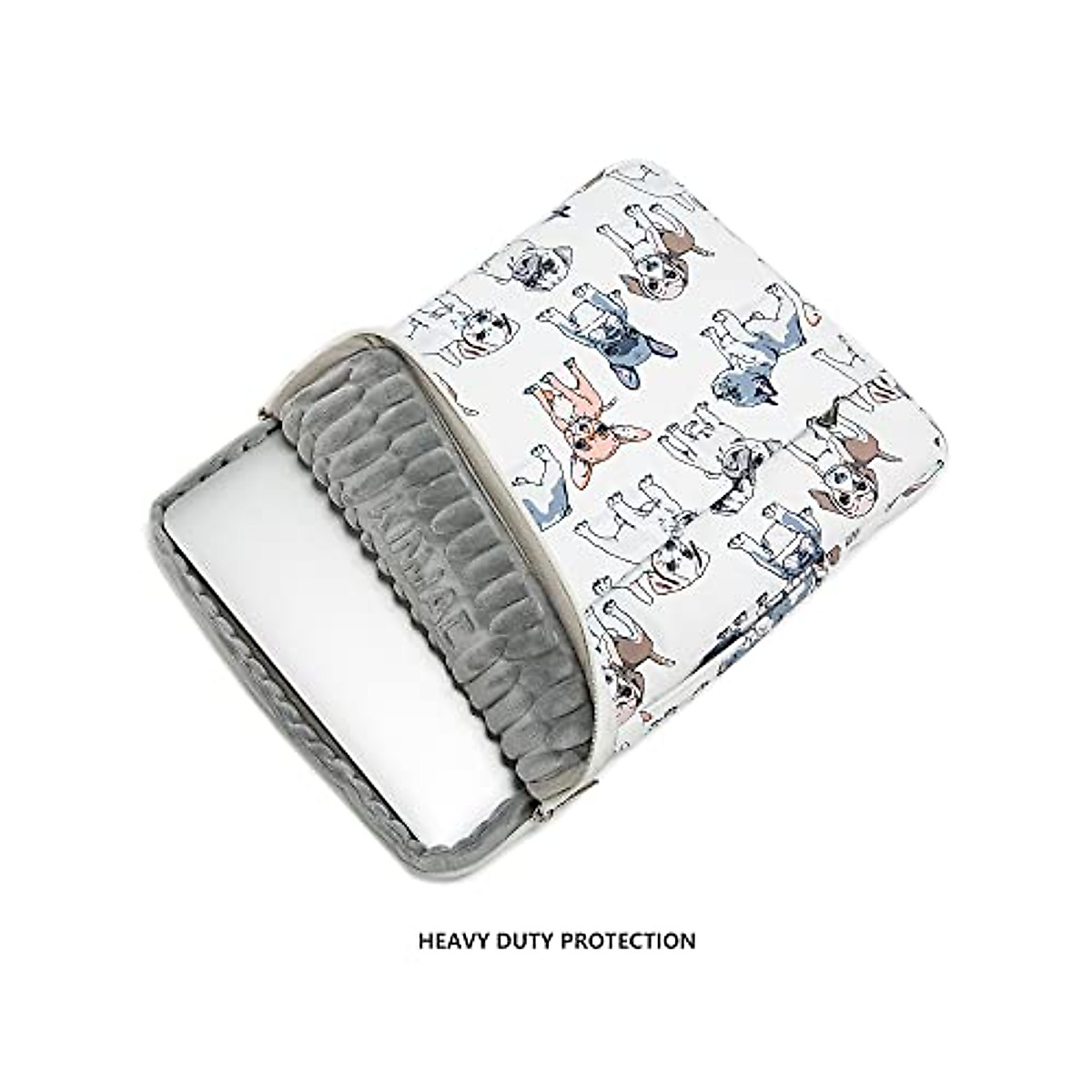 Kinmac 360° Protective Laptop Sleeve with Handle Laptop Computer Case Bag for LG Gram 16 inch and 15.6 inch-16 inch Laptop (KF-18)