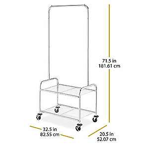 Whitmor Commercial Laundry Butler, Chrome