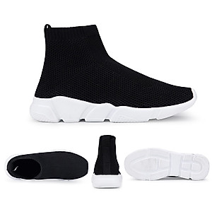 WXQ Men's Fashion Sneakers - Lightweight Breathable Walking Shoes Running Shoes Mesh Workout Casual Sports Shoes