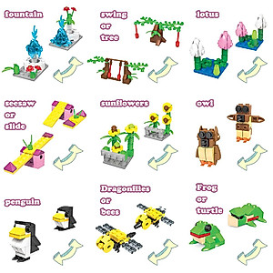 Ulanlan Girls Building Set for Age 6 Year Old Kids, STEM Toy Building Sets for Girls, Girls Building Block Construction Kits for Party Favors, Kids Prizes, Best Birthday Gift for Girls 30 Boxes