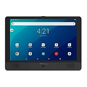 PROSCAN Elite 10.1" Quad Core Tablet/Portable DVD Combo 2GB/32GB Android 11 PELTDV1029_Comb with Bluetooth Headphones (Renewed)