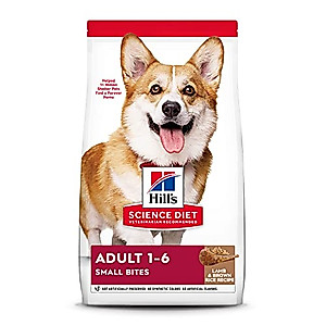 Hill's Science Diet Dry Dog Food, Adult, Small Bites, Lamb Meal & Brown Rice Recipe, 4.5 lb. Bag