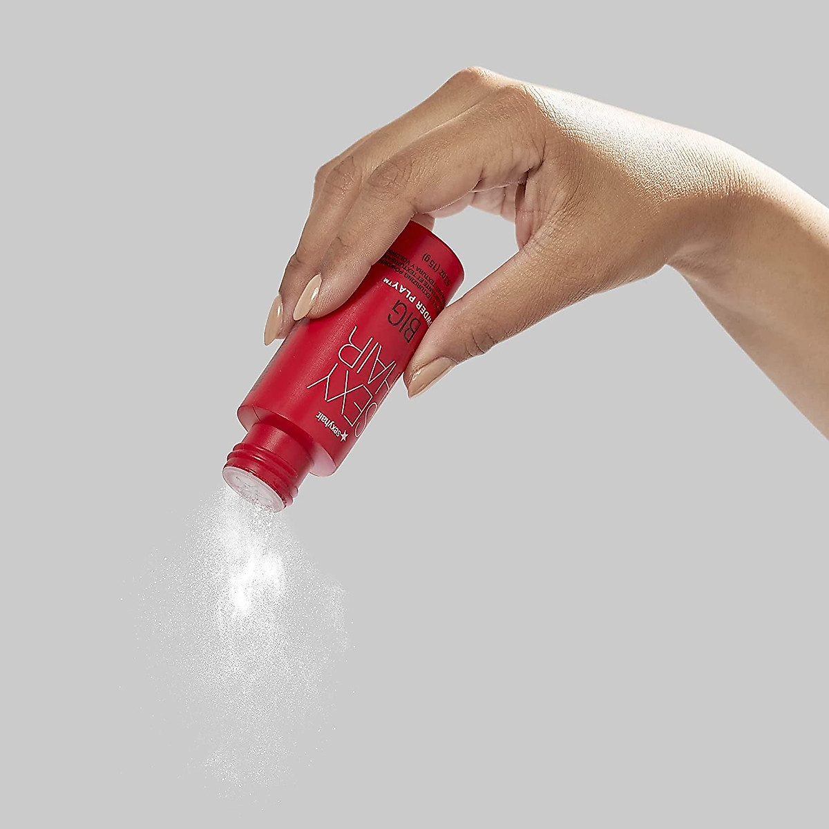 SexyHair Big Powder Play Volumizing & Texturizing Powder, 0.53 Oz | Colorless on Hair | Fragrance Free | Instant Lift