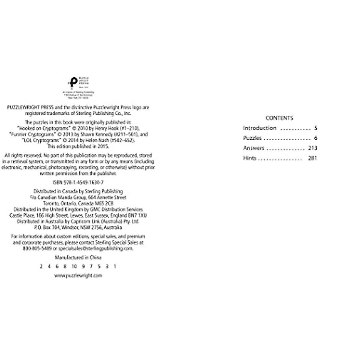 Large Print Cryptograms #2