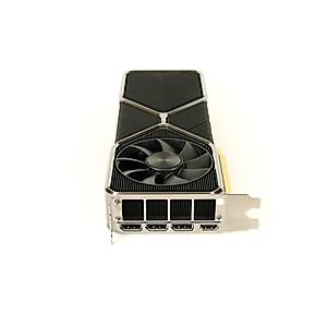 Geforce RTX 3080 Ti 12GB GDDR6X PCI Express 4.0 Graphics Card Titanium and Black