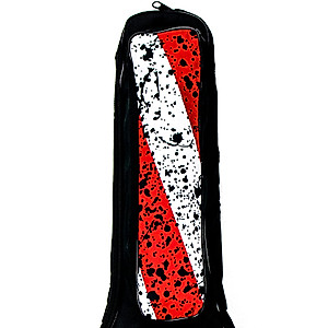 ChromaCast USA Flag Graphic Multi-Pocket Electric Guitar Padded Gig Bag (CC-EPB