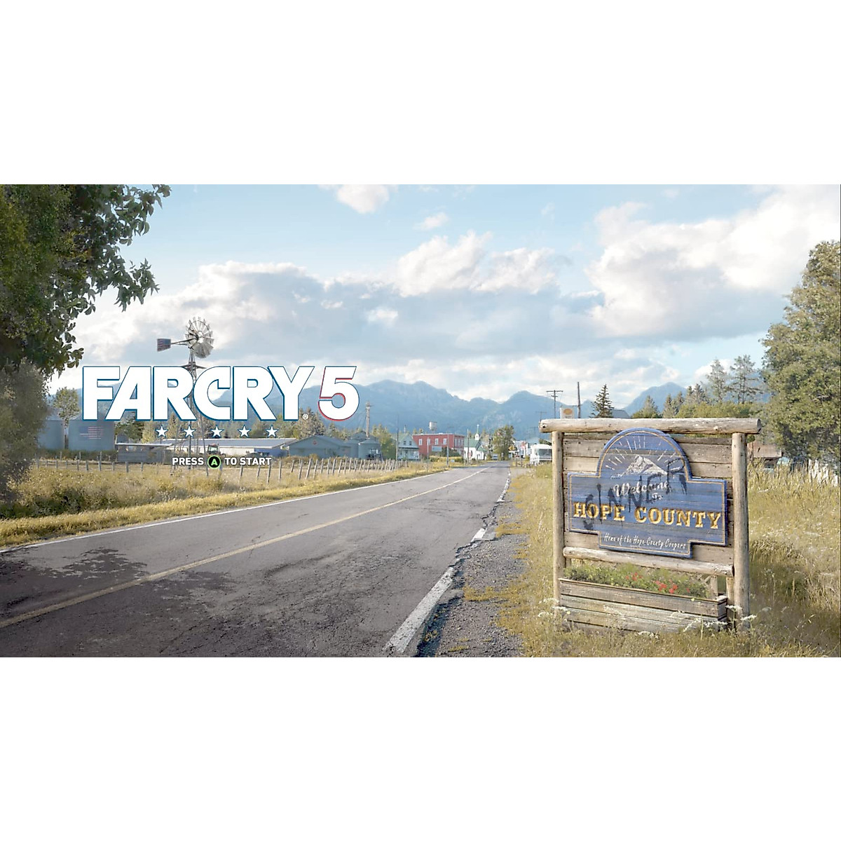 Far Cry 5 PS4 PS5 Ubisoft Survival Hunting Fighting - Brand New!