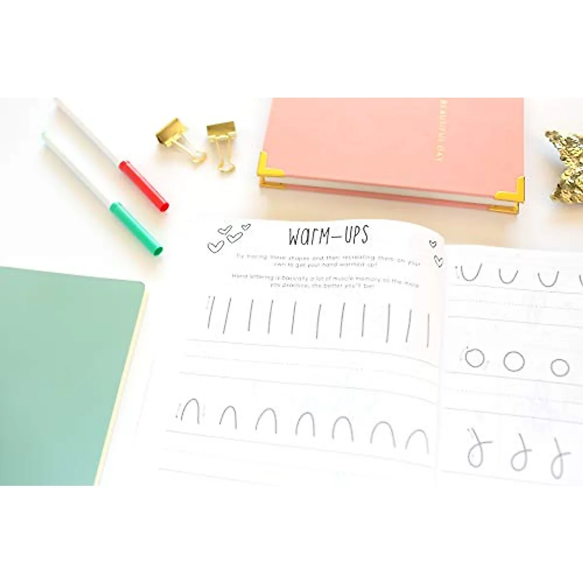 Hand Lettering and Modern Calligraphy for Kids: A Fun Step by Step Guide and Practice Workbook for Beginners and Children Ages 8 and up