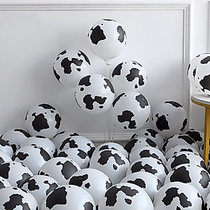 Disco Cowgirl Party Decoration, 102Pcs Rose Pink Cow Print Balloon Arch Kit with Disco Foil Balloons, First Rodeo Western Cow Girl Theme Birthday Bachelor Party Balloons Garland Farm Party Supplies