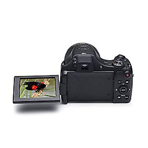 Kodak PIXPRO Astro Zoom AZ652-BK 20MP Digital Camera with 65X Optical Zoom and 3" LCD (Black) (Renewed)