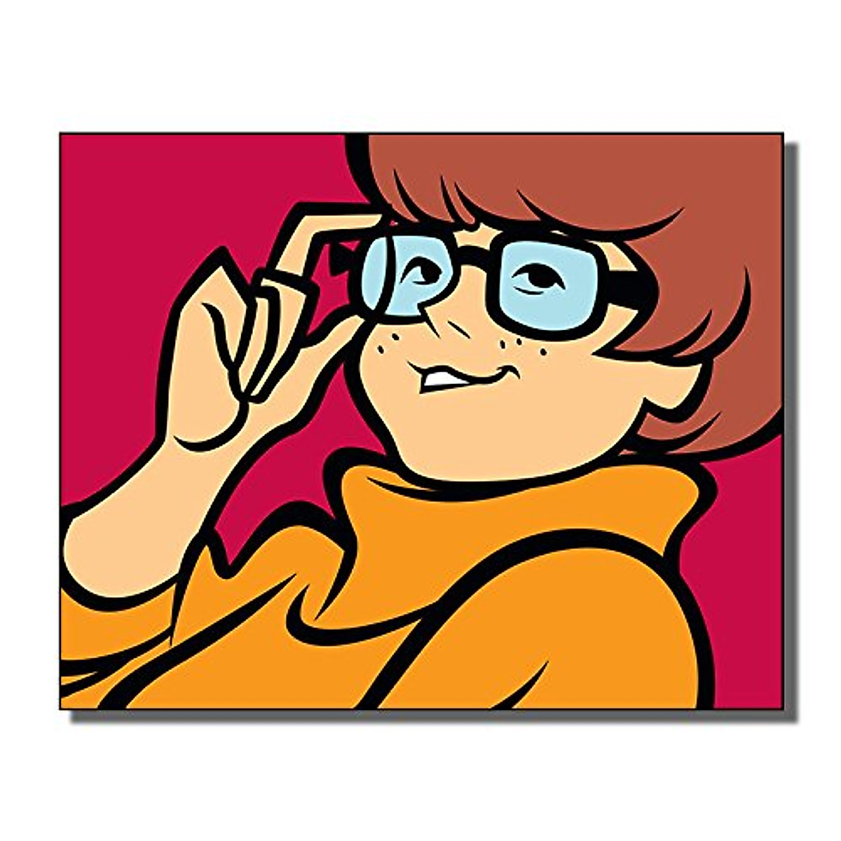 SCOOBY DOO Kids Wall Art Prints - Set of 5 Adorable Glossy Photos - Scooby - Shaggy - Thelma - Daphne - Fred