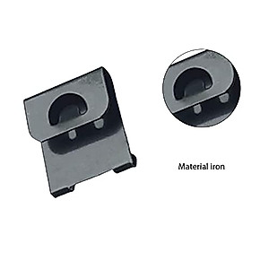 100 Pack Photo Frame Hanging Clip S Hook Back Plate Photo Wall Hanger Stencil Plate Hook Sturdy Serrated Clip ，for Frames and Paintings