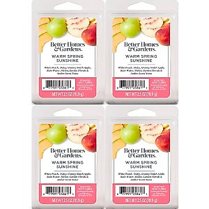 Better Homes and Gardens Warm Spring Sunshine Wax Cubes - 4-Pack