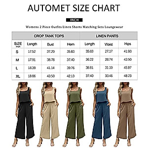 AUTOMET Summer Outfits Casual Beach Wear Brunch Cute Cruise Travel Pajama Comfy Vacation 2 Piece Matching Sets Womens Tracksuits 2023