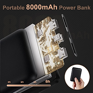 MORILIAR Cordless Heating Pad for Back Pain Relief, 8000mAh Portable Power Supply 60 Inchs Heating Pads for Cramps with Extended Belt, Grey