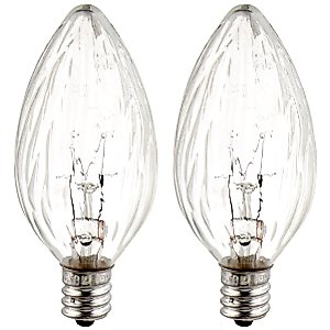 GE 48395 Light Bulb, 15 Watts, Crystal Clear, 2